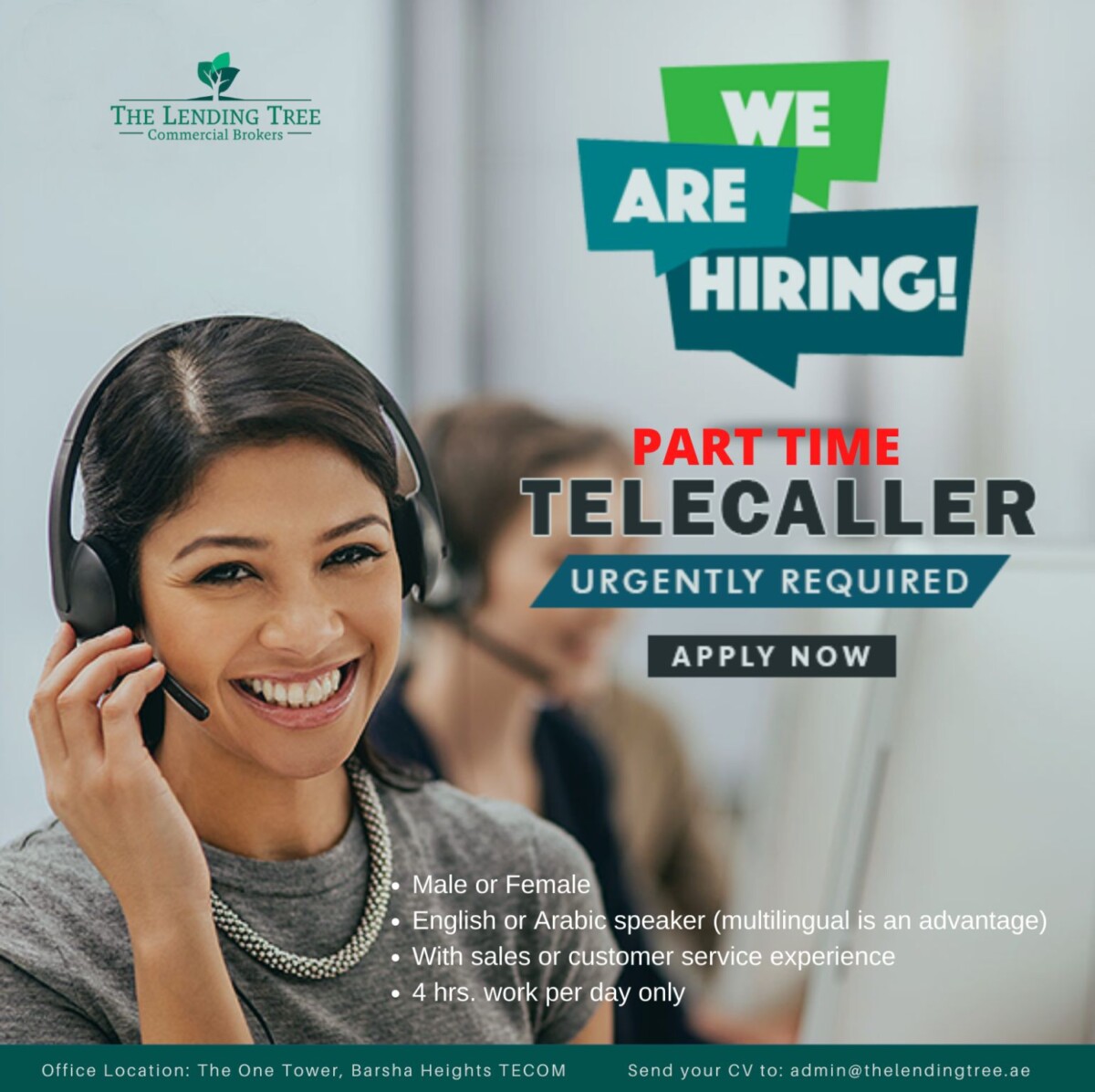 Telecaller Dubai UAE | Gulf Career Hunt