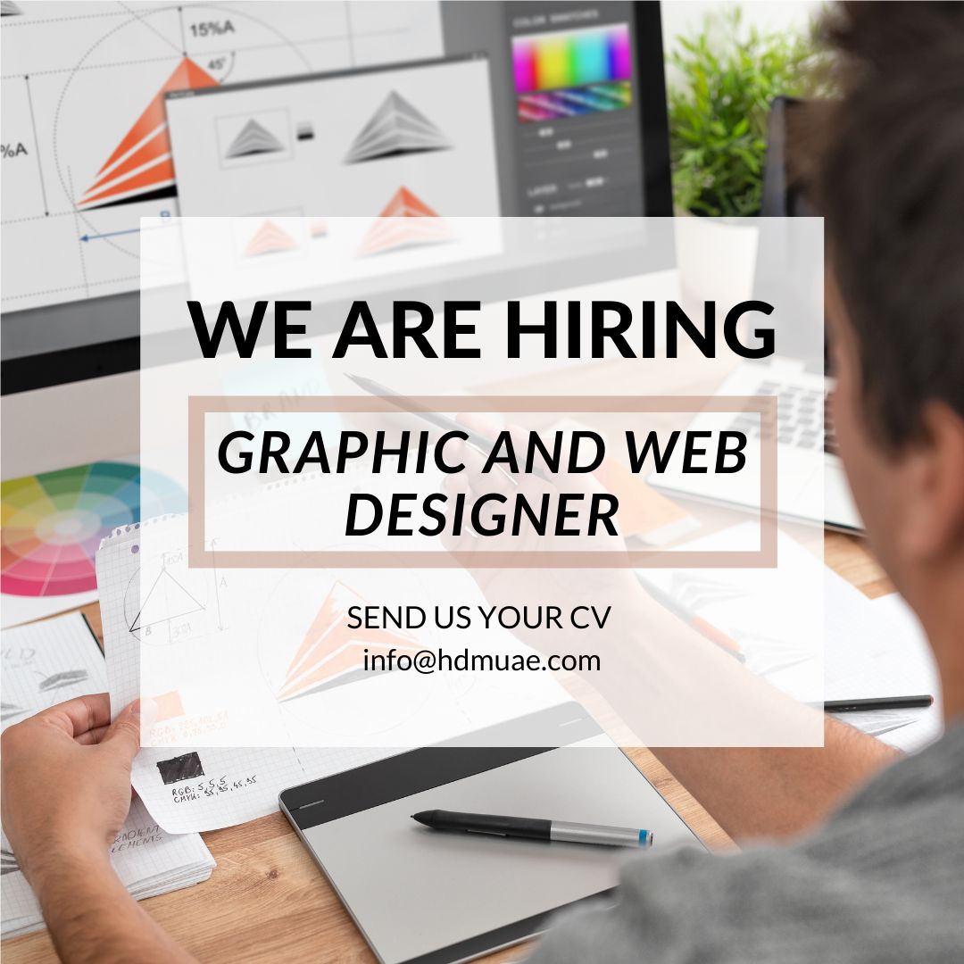 Graphic and Web Designer Dubai UAE | Gulf Career Hunt