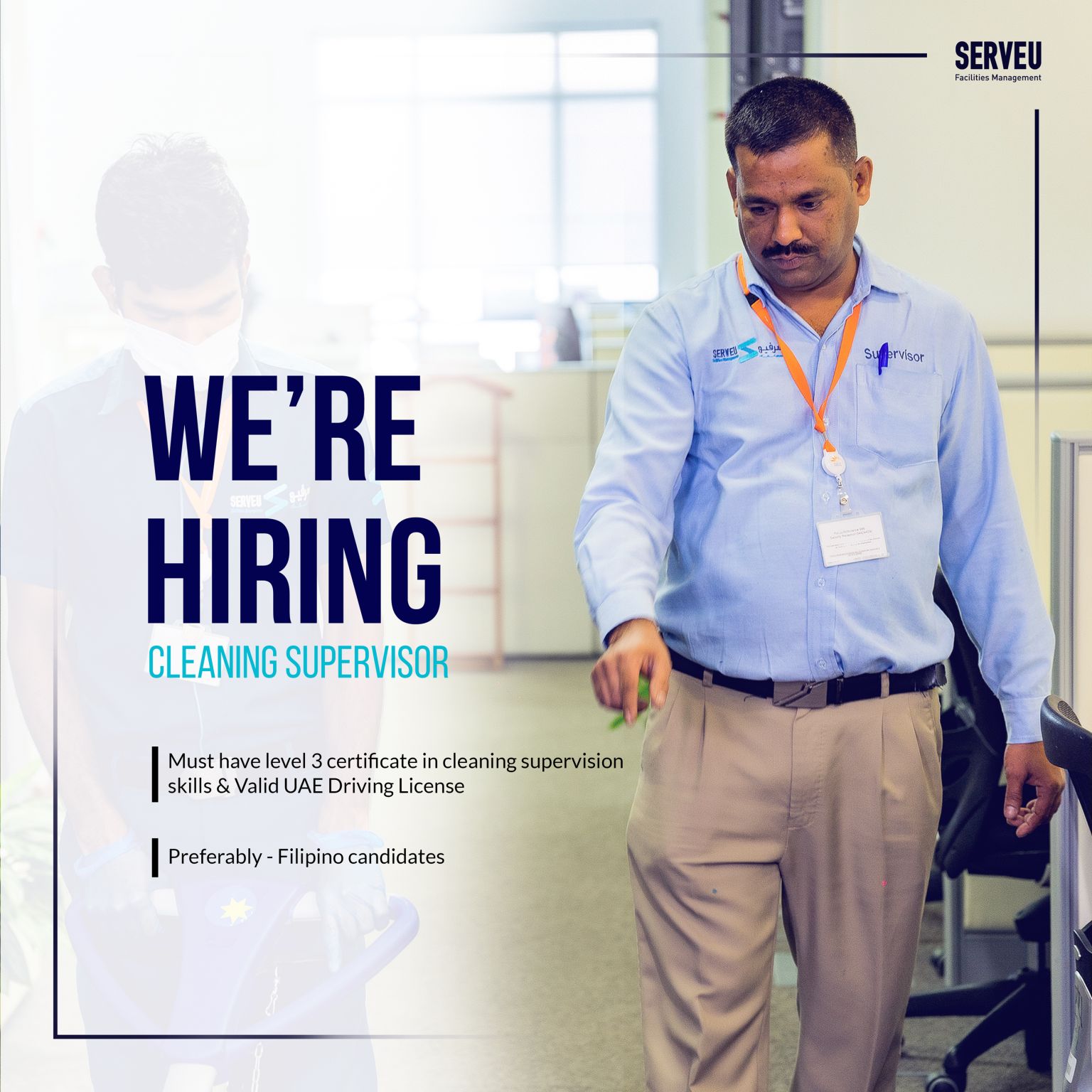 Cleaning Supervisor Dubai UAE - Gulf Career Hunt