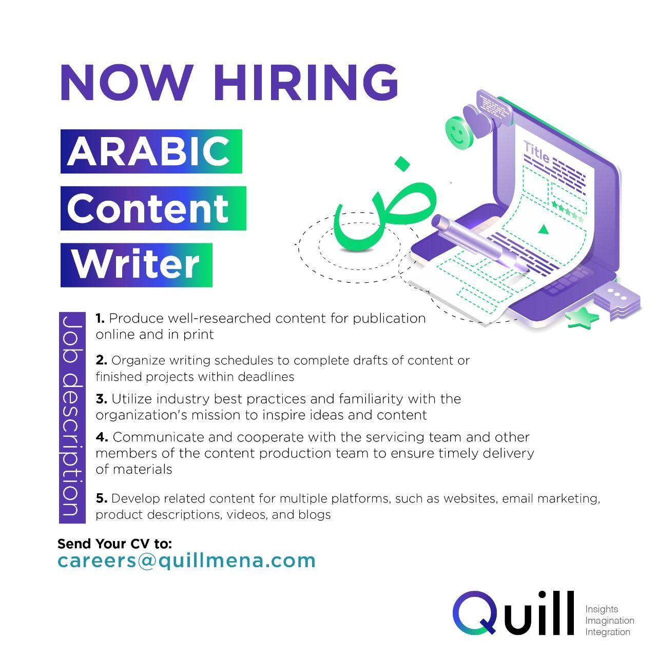 Content Writer Dubai UAE | Gulf Career Hunt