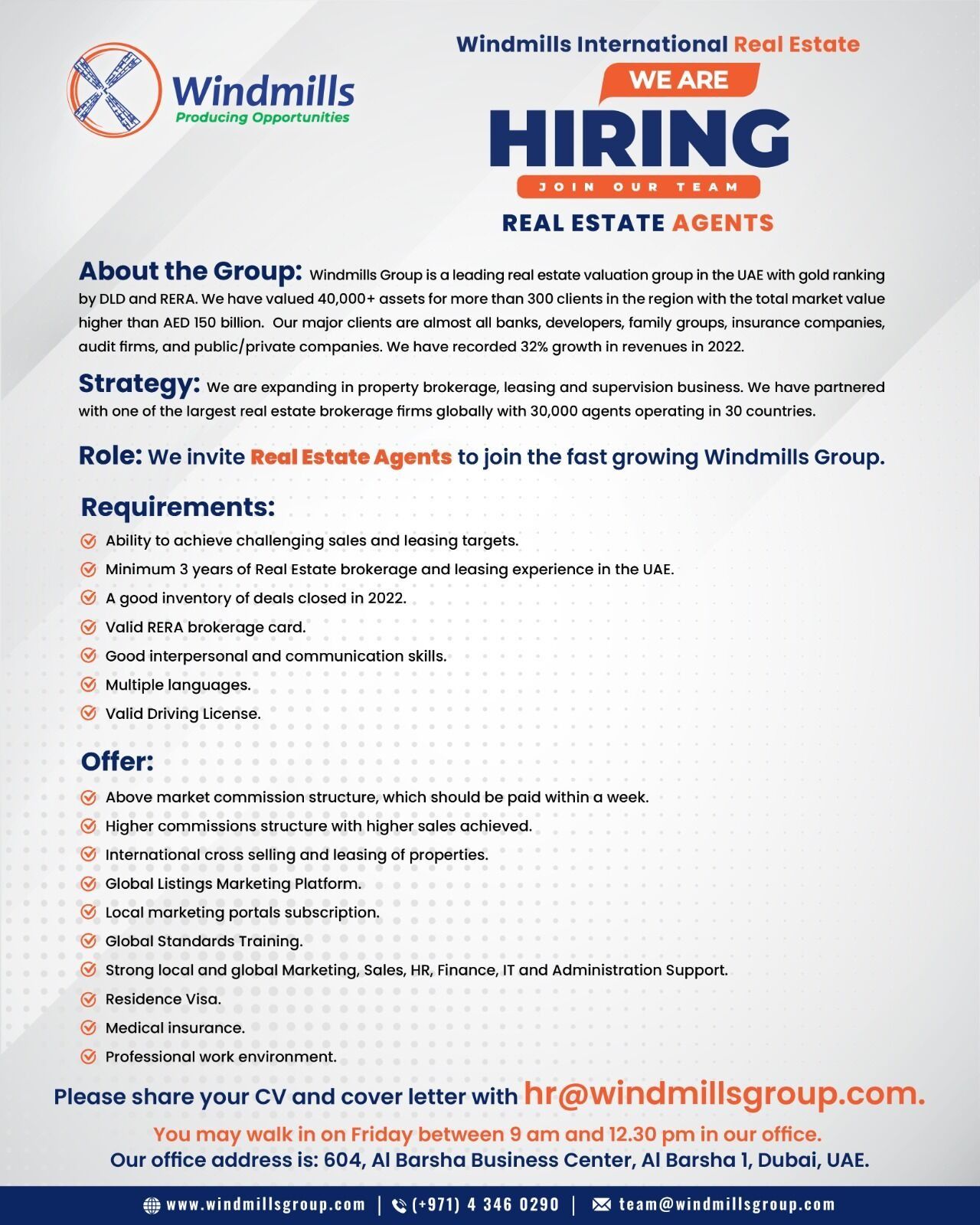 Real Estate Agents Dubai UAE | Gulf Career Hunt