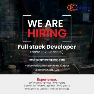 Full stack Developer Dubai UAE | Gulf Career Hunt